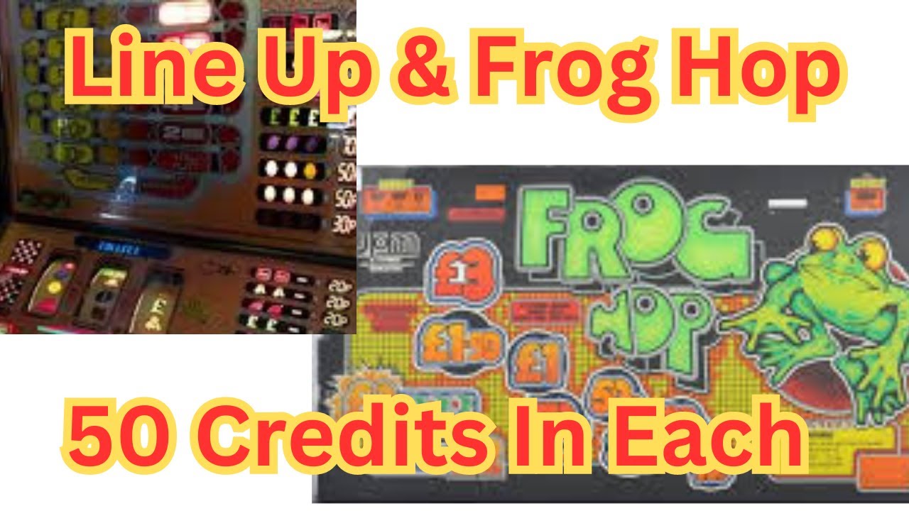 Super Line Up & Frog Hop - Retro Classic Fruit Machine 50 Credits - YouTube