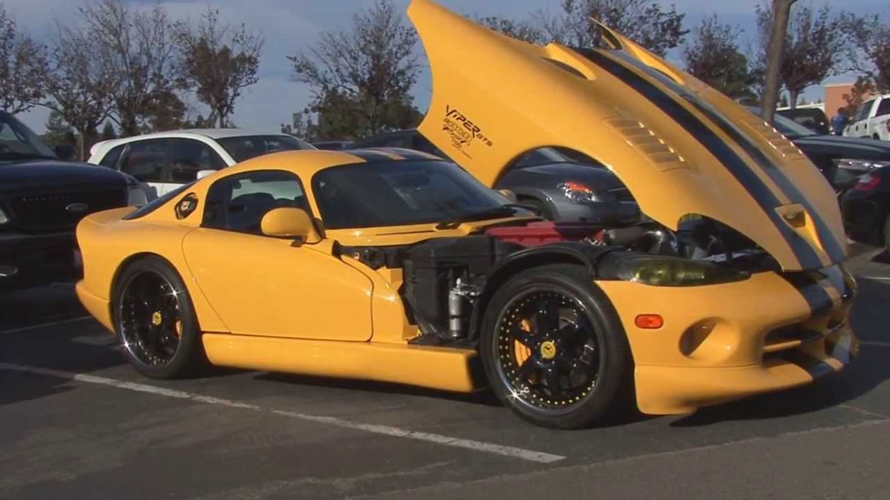Supercharged Dodge Viper GTS Coupe Acceleration - YouTube