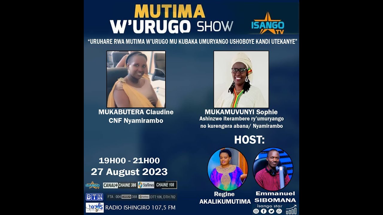 MUTIMA W'URUGO: Uruhare rwa Mutima w'urugo mu kubaka umuryango ushoboye ...