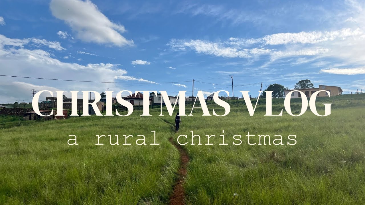 a rural christmas | CHRISTMAS VLOG - YouTube