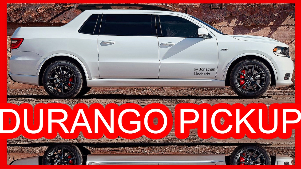 PHOTOSHOP 2018 Dodge Durango SRT Pickup #DODGE - YouTube
