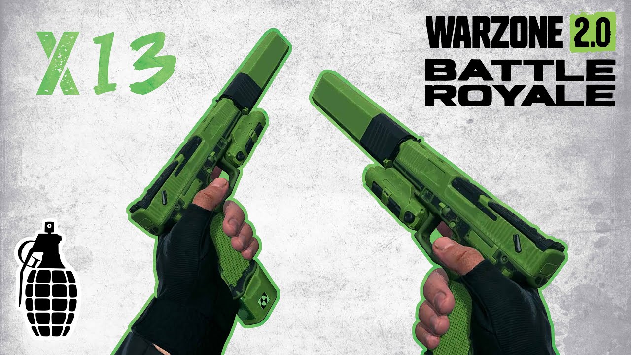 X13's = Best Secondary in Warzone 2.0 - YouTube