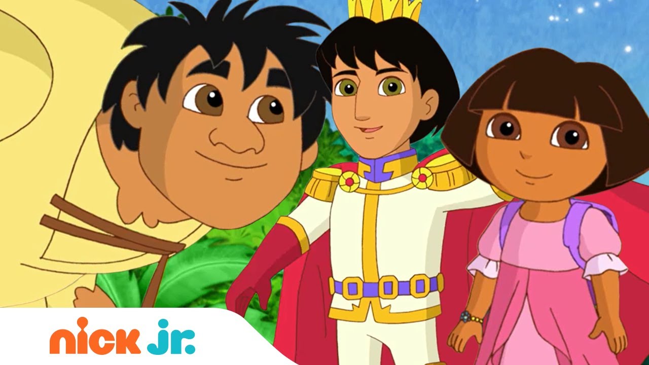 Dora's Magic Cape Saves the Prince! | Nick Jr. - YouTube