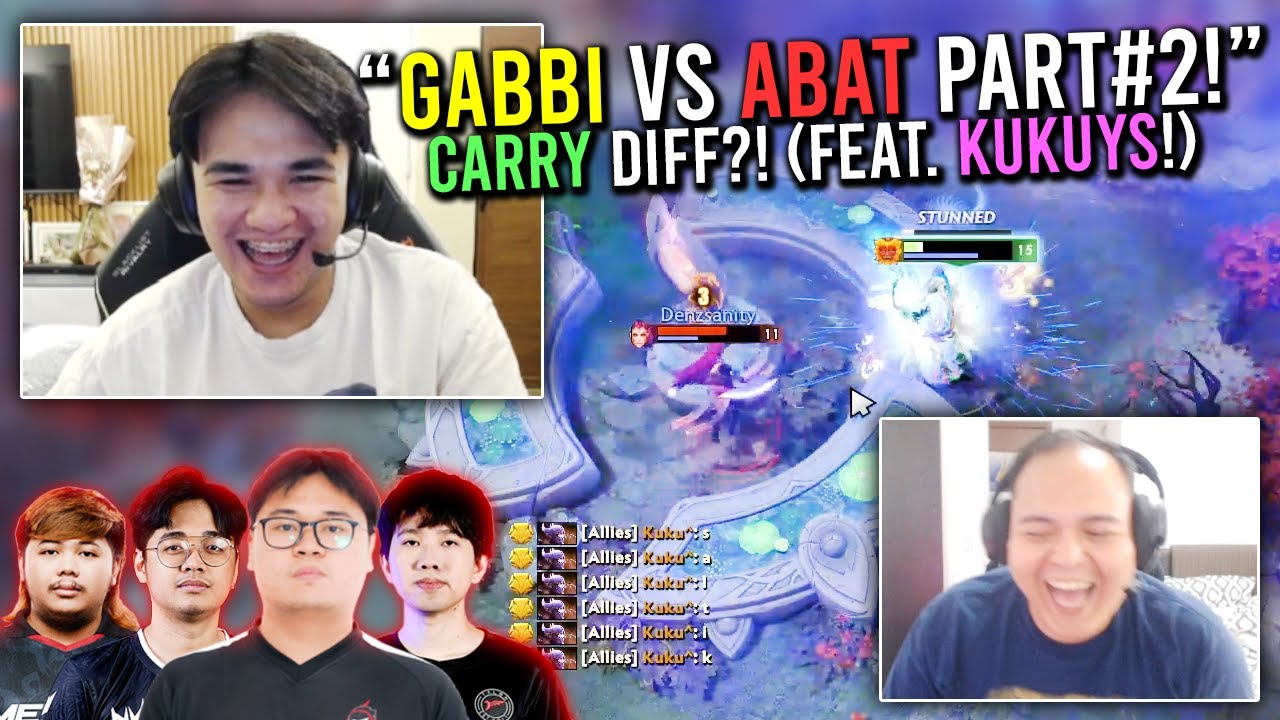 "GABBI vs ABAT PART 2!"🤣 - CARRY DIFF MALALA?!🤣 (Feat. FORCE KUKU TINO JAU!) - YouTube