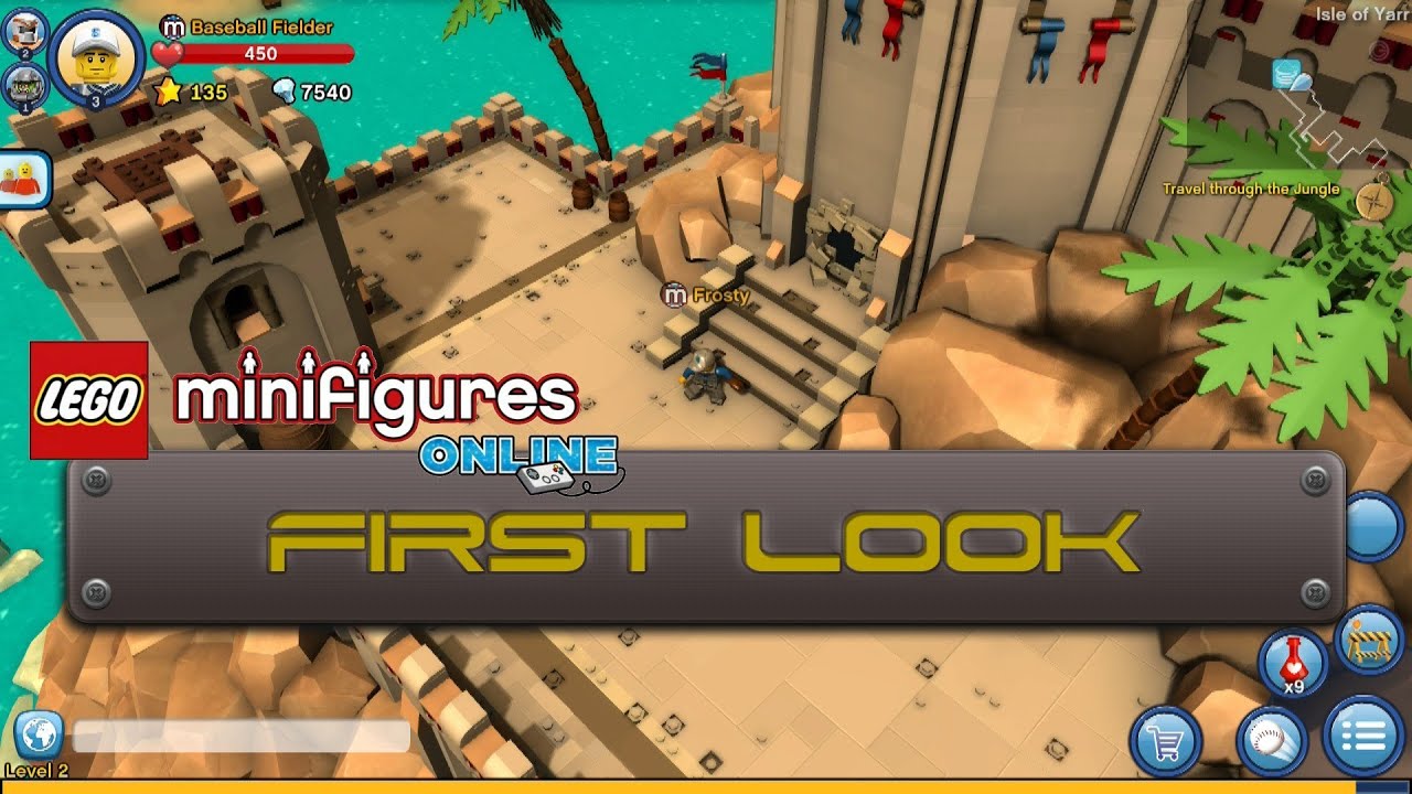 LEGO Minifigures Online First Look Gameplay Commentary - YouTube