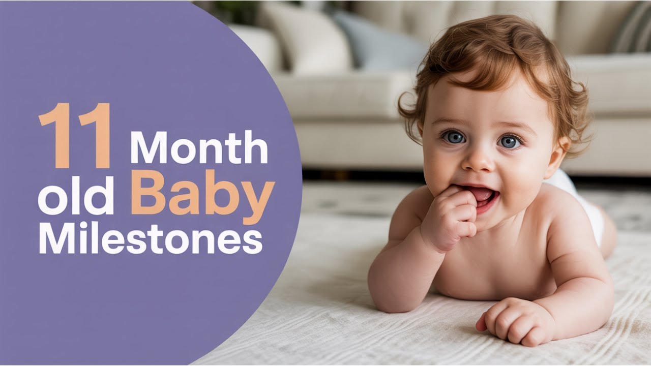 11 Month Old Baby Milestones – What to Expect + How to Support - YouTube