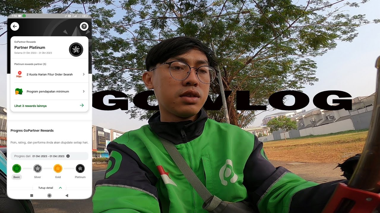 GO-VLOG | LIVE ON BID GOJEK DRIVER DI AWAL PLATINUM - YouTube