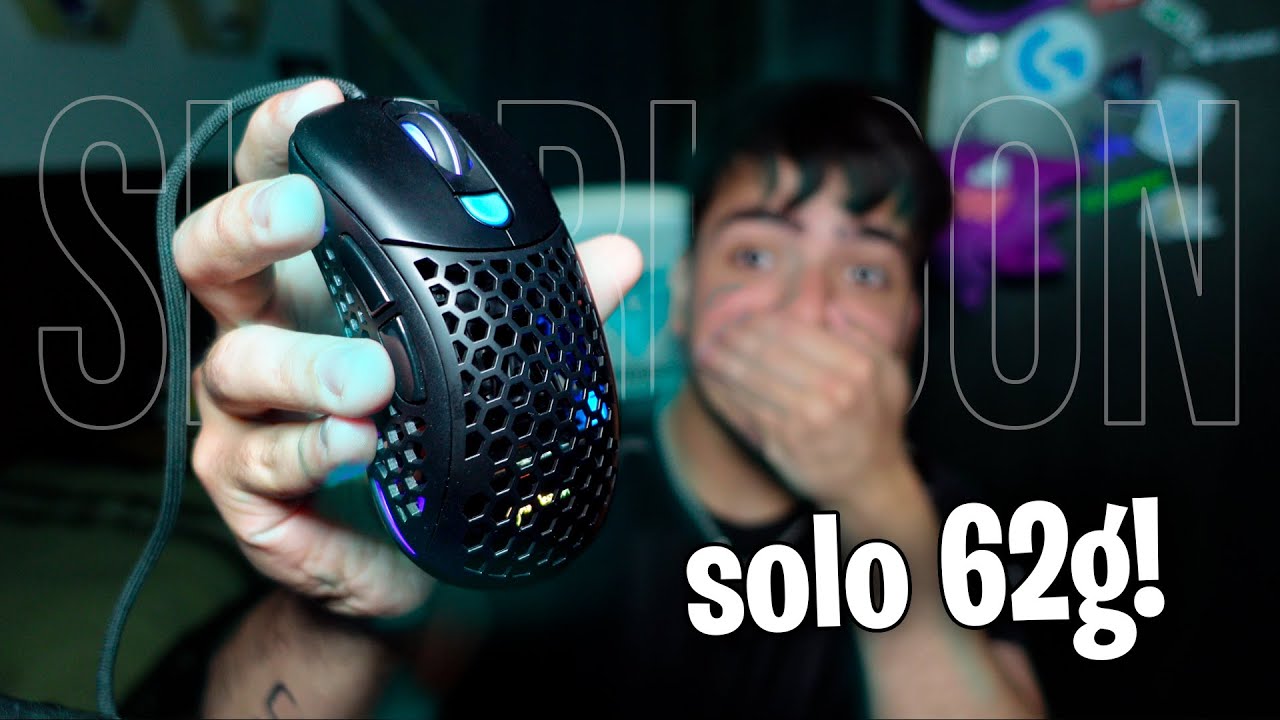 Un MOUSE GAMER con AGUJERITOS BARATO! - YouTube