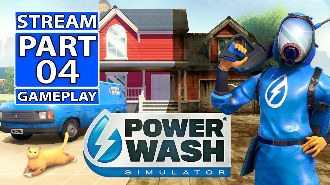 DETACHED HOUSE 1/2 | PowerWash Simulator | Stream Gameplay Part 4 - YouTube