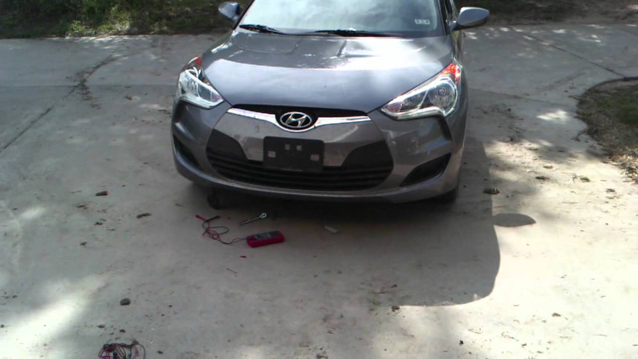 Stock Veloster Horn - YouTube