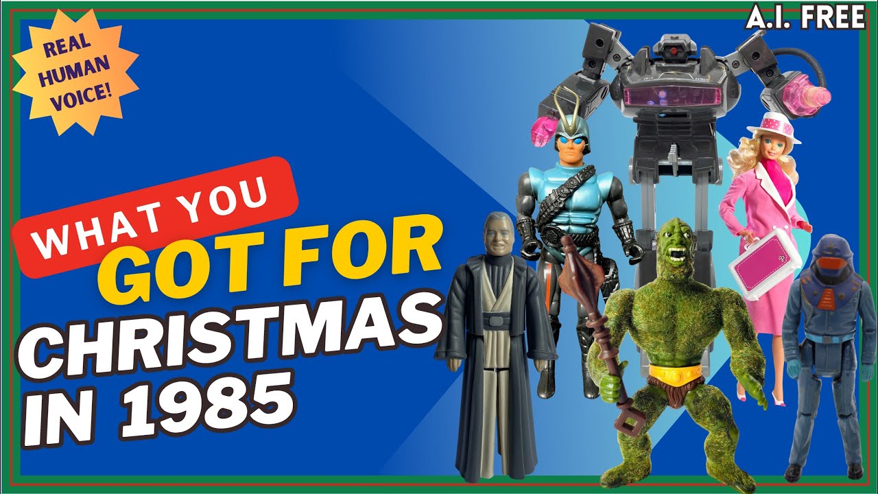 CHRISTMAS GIFTS 40 Years Ago | Toys & Action Figures FROM 1985: What We ...