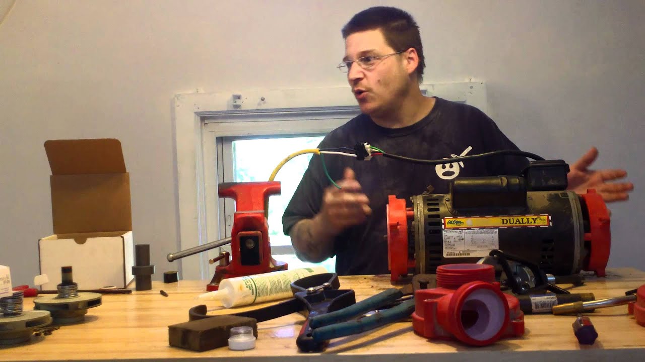 Cal Spa Dually Motor Bearings Changed - YouTube