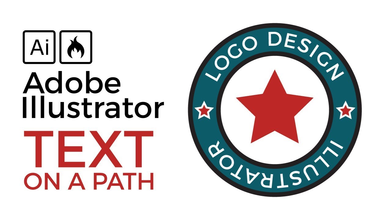 How To Put Text On A Circular Path Illustrator Logo Tutorial YouTube How To Put Text On A Circular Path Illustrator Logo Tutorial YouTube