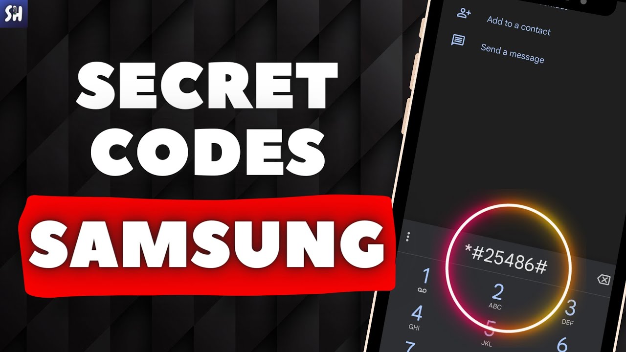 Very Useful Secret Codes in All Samsung | Hidden menu & settings - YouTube