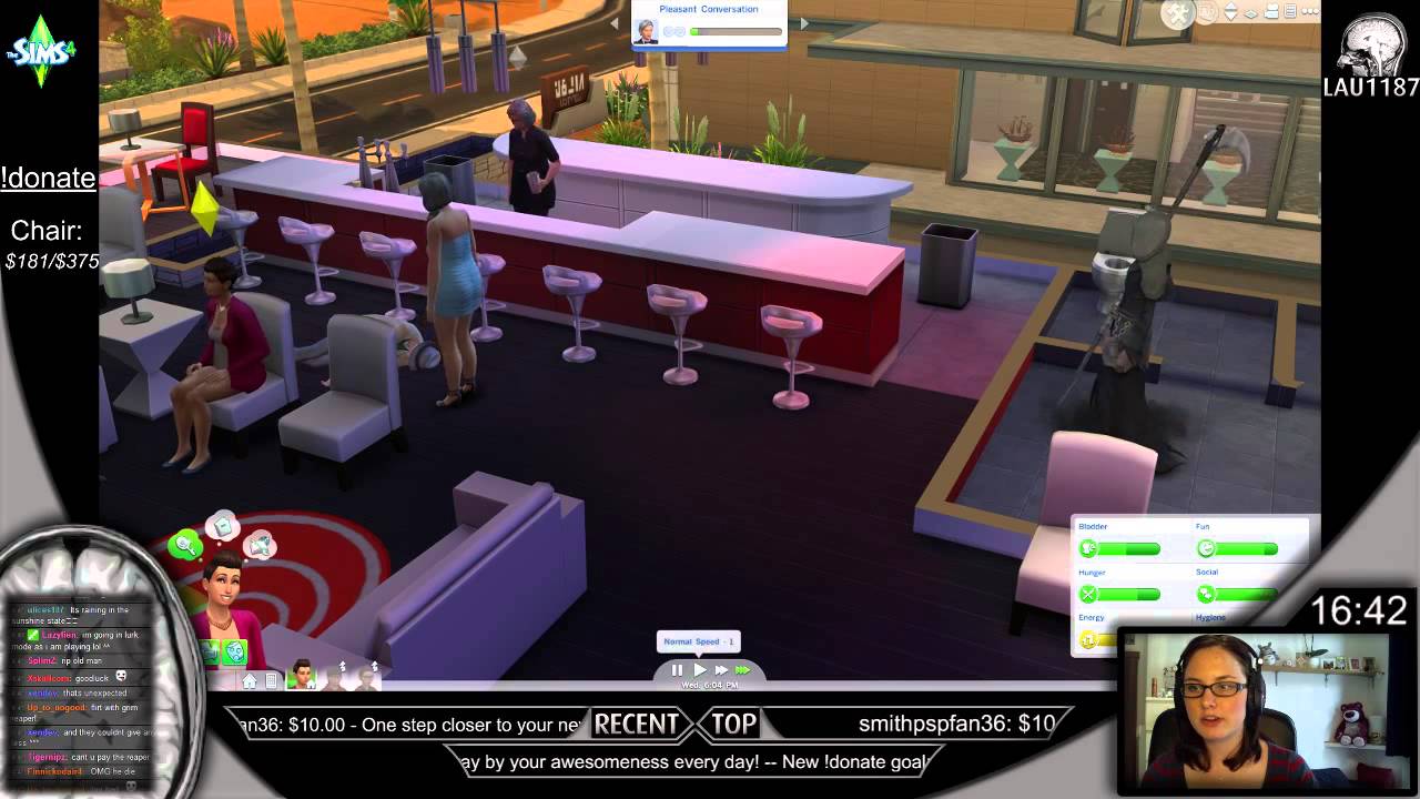 The Sims 4: Death bugs out the game - YouTube