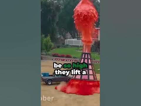 Mark Rober - World's Tallest Elephant Toothpaste Volcano - Link in ...