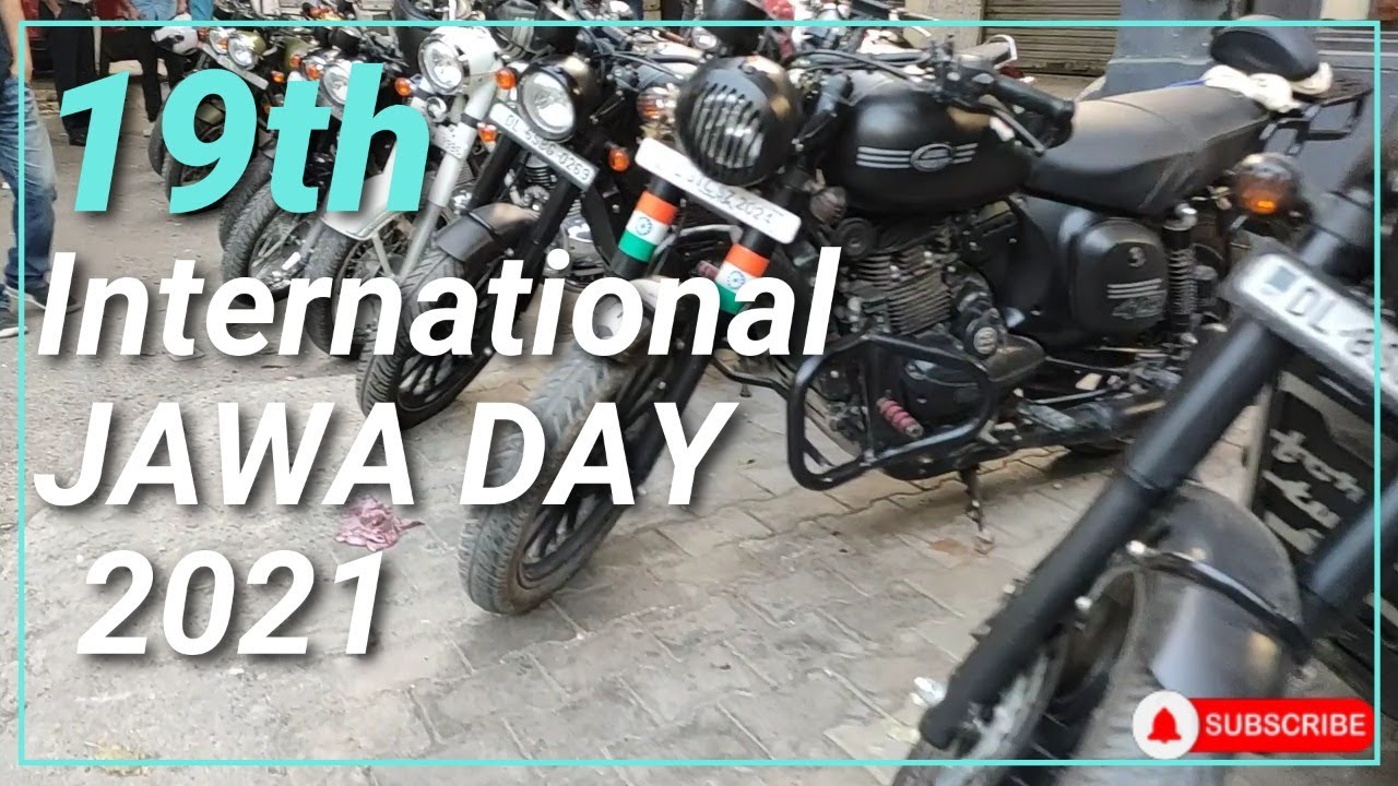 Celebration 19th International JAWA Day || Group Ride. - YouTube