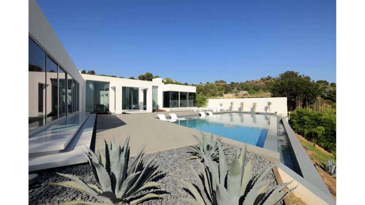 Minimalist modern dream home materialized in beverly hills california ...