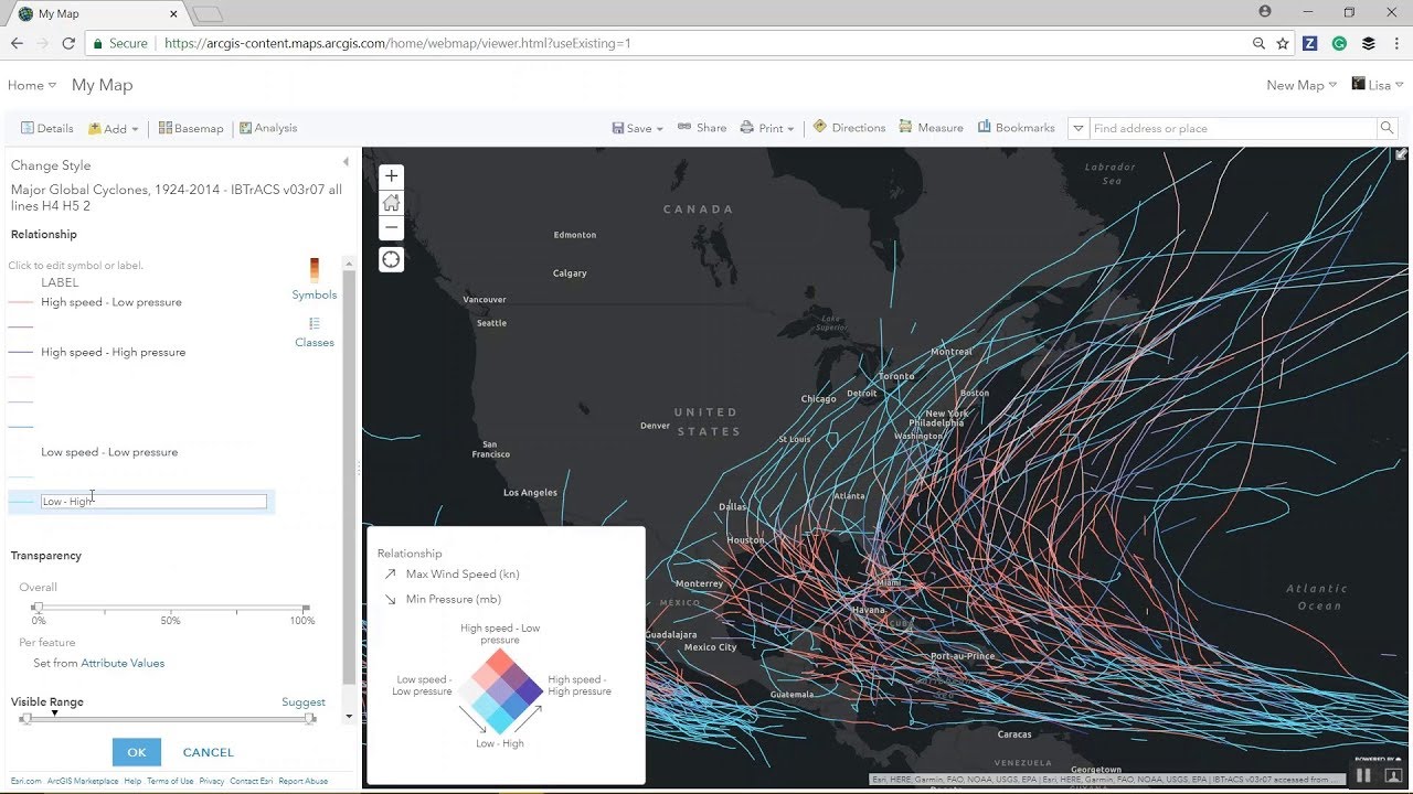 How to Build a Comparison Map with ArcGIS Online - YouTube