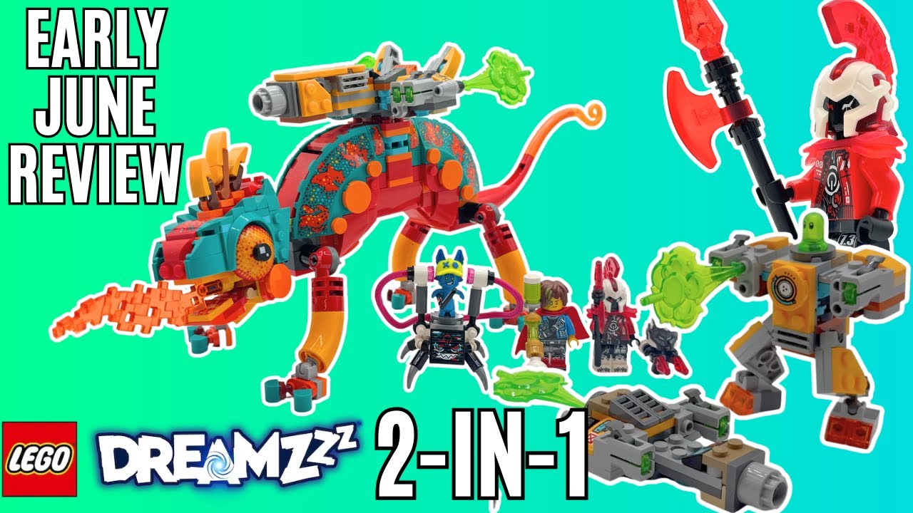 Mateo's Fire Chameleon EARLY Summer Review! Dreamzzz S3 Set 71492 - YouTube