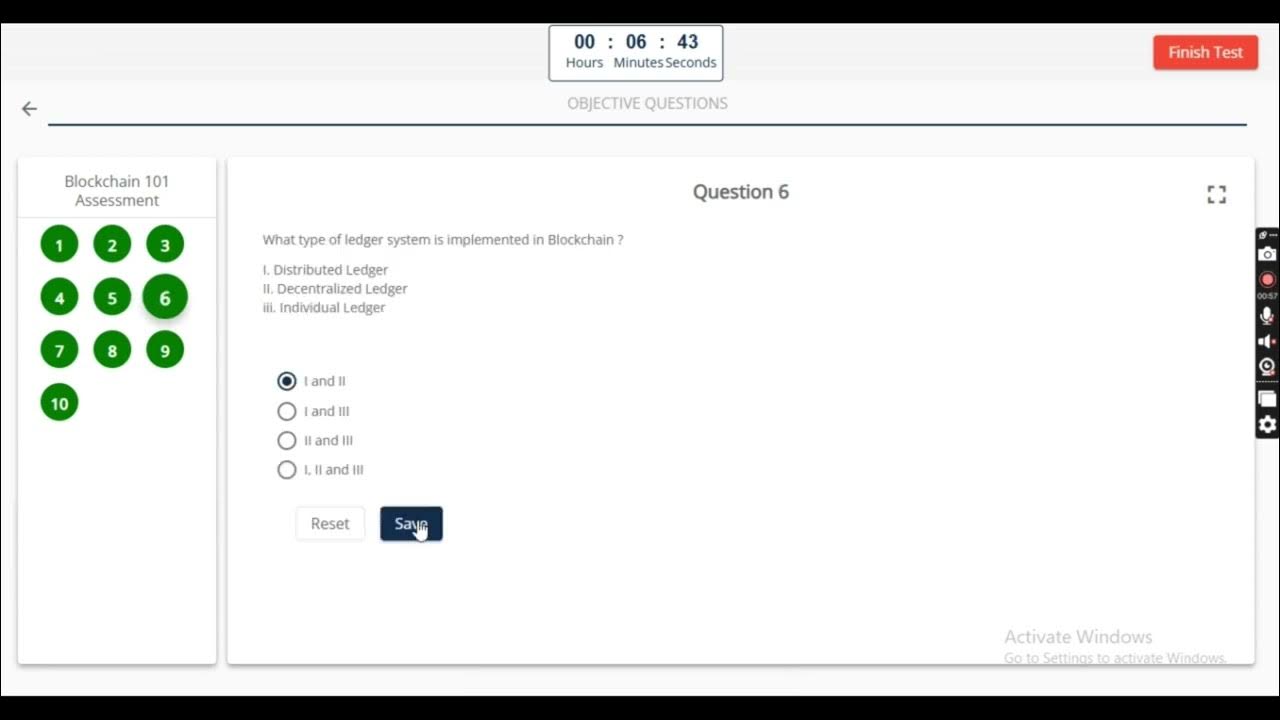 Blockchain 101 | Infosys Springboard | Assessment Answers - YouTube