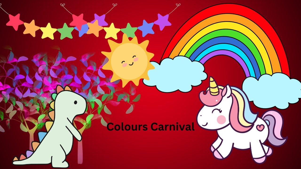 Colors Carnival|colors for kids|colours name|Colors cartoon|Colour ...