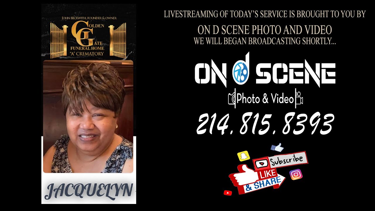 Celebrating the Life of Jacquelyn Robin High - YouTube