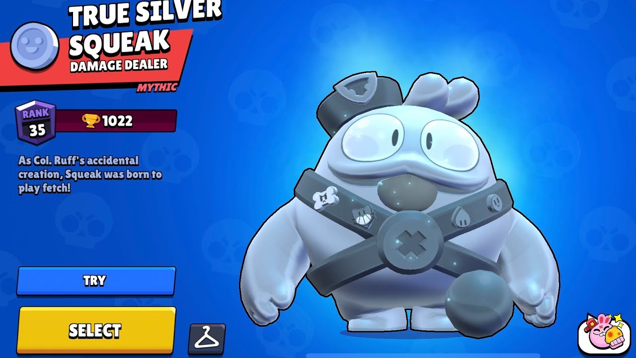 【ブロスタ】TRUE SILVER SQUEAK 🐐【Brawl Stars】 - YouTube
