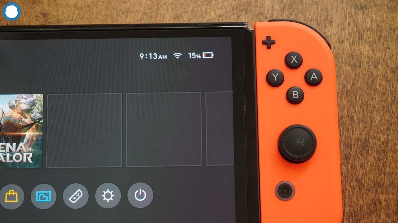 How To Show Battery Percentage On Nintendo Switch OLED - YouTube