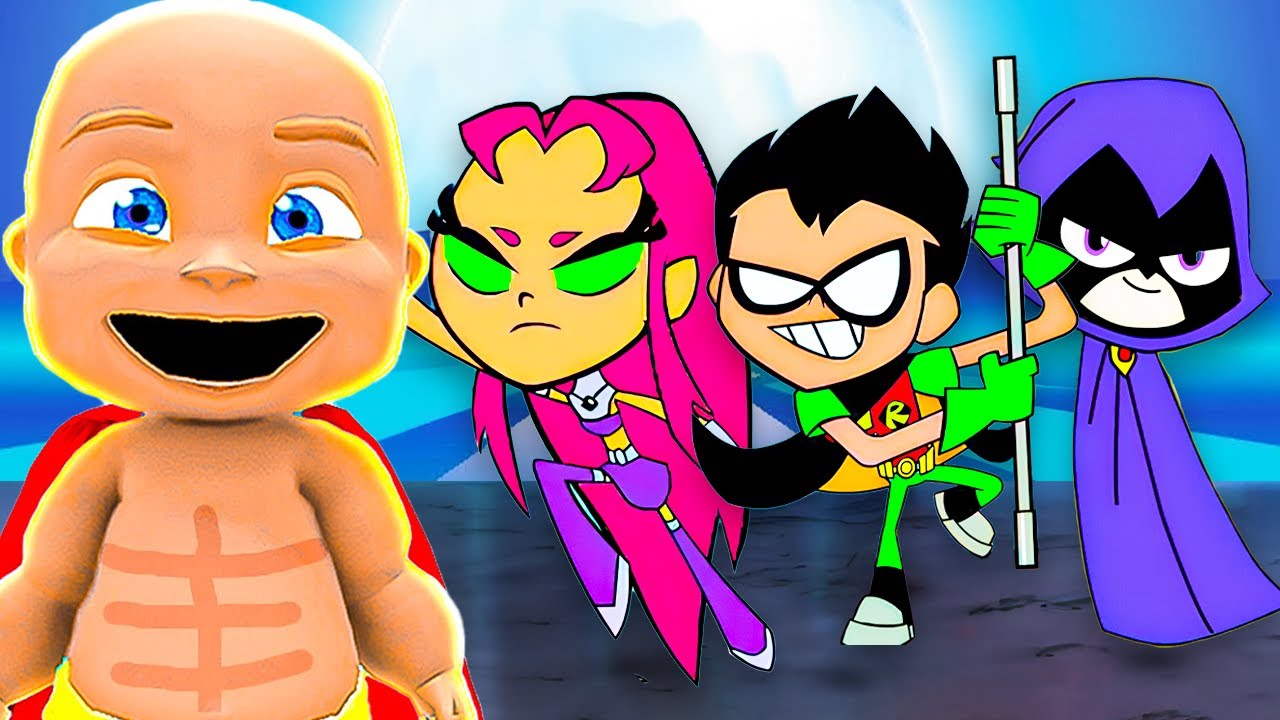 Baby Joins TEEN TITANS GO! - YouTube