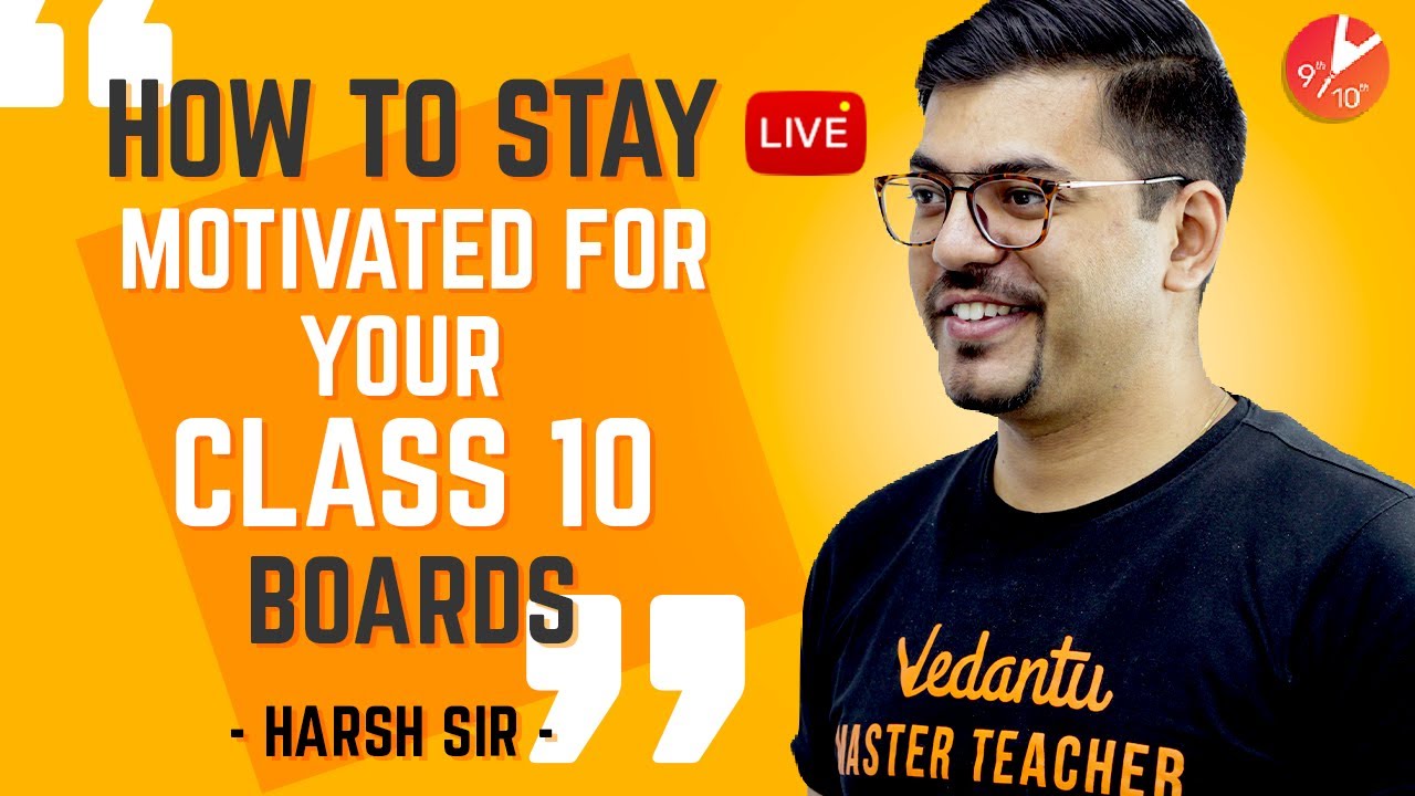 How to Stay Motivated for your Class 10 Board Exam | How to score 95% ...