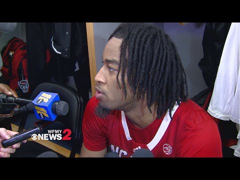 Postgame Interview with NC State's Jayden Taylor after win over ...