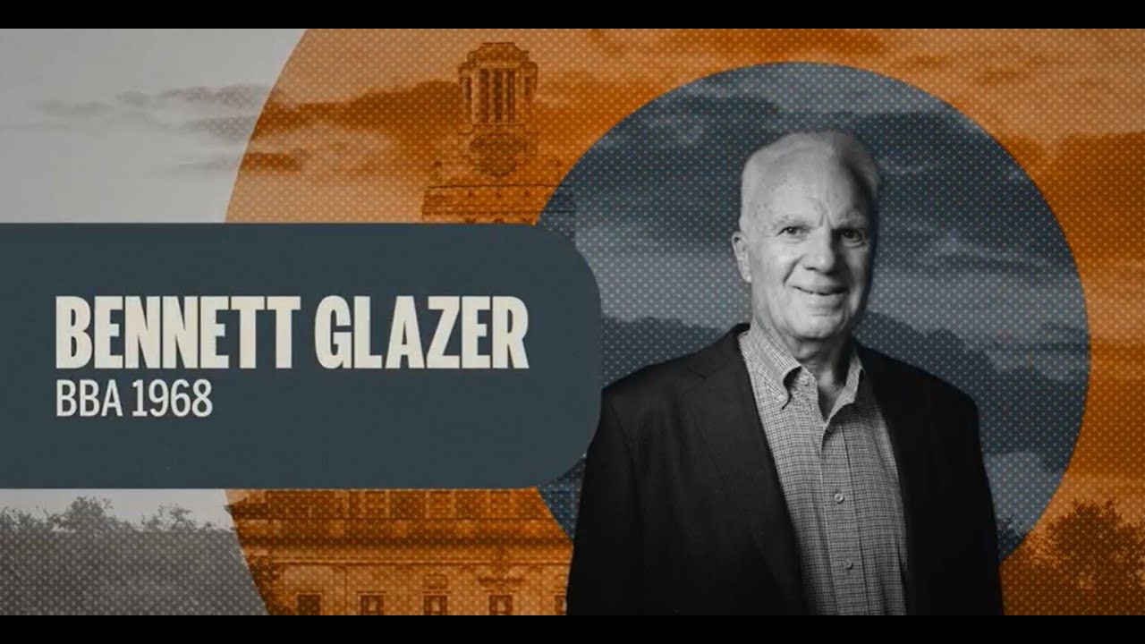McCombs Hall of Fame 2024 - Bennett Glazer Tribute Video - YouTube