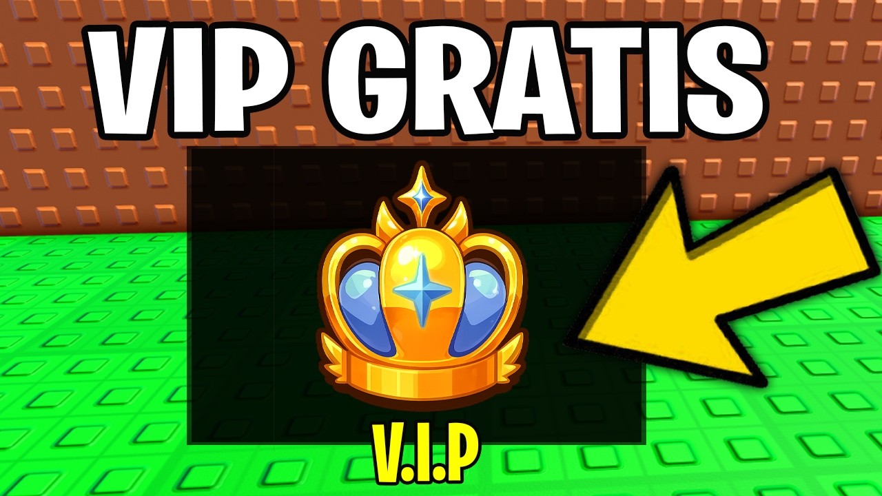 COMO CONSEGUI VIP GRATIS NO TSUNAMI PARA BRAINROT NO ROBLOX - YouTube