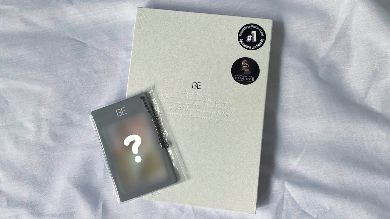 BTS BE Essential Edition Album Unboxing - YouTube