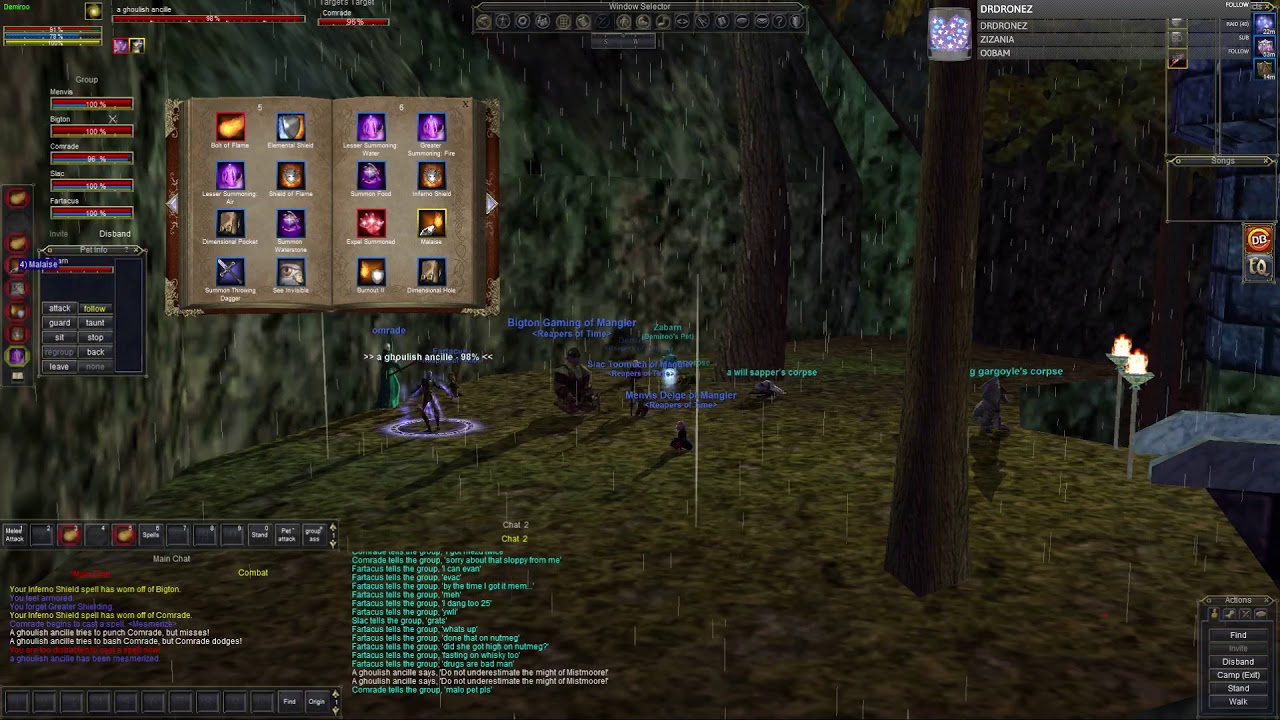 EverQuest Mangler : Part 6 - Castle Entrance - Mistmorre - Gnome Mage ...