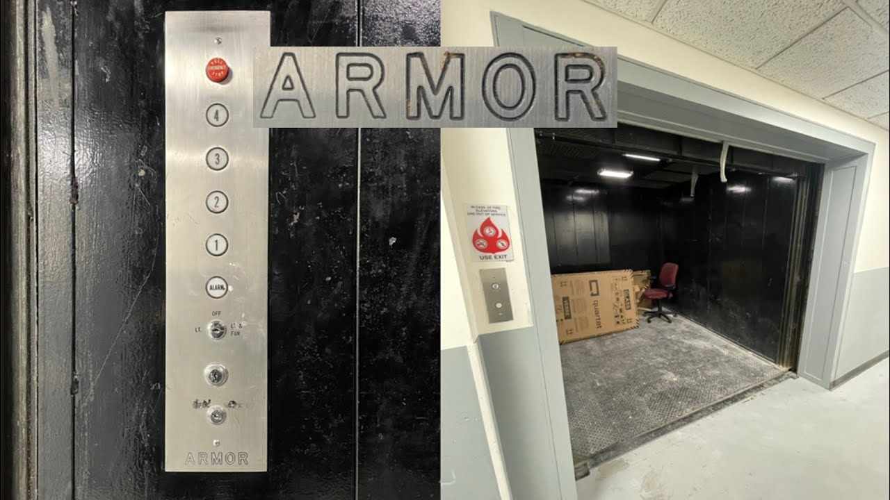 Vintage Armor Freight Elevator @ 1550 Professional Building - Park ...
