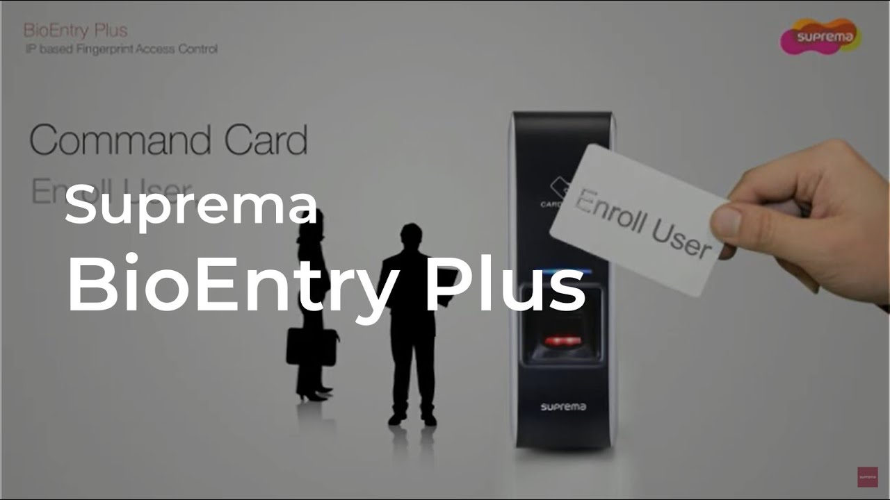 [BioEntry Plus] IP Access Control System l Suprema - YouTube