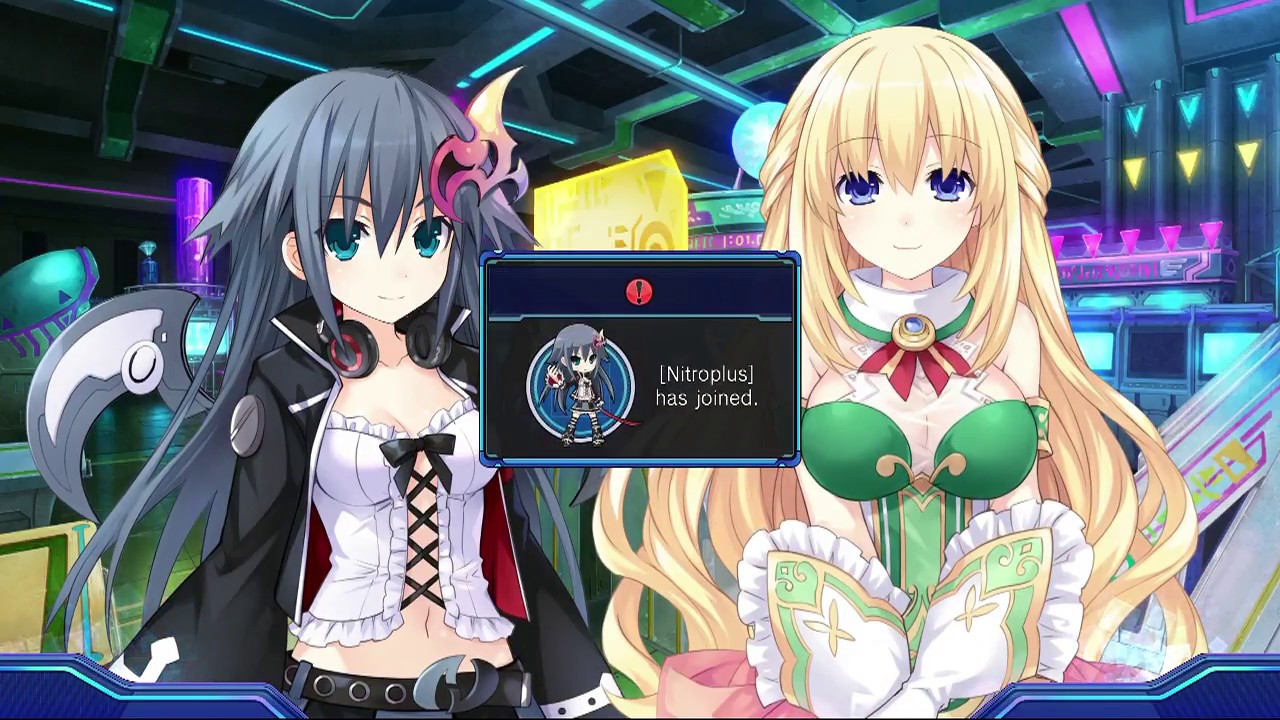 Nitroplus Event #1 (DLC Character) Megadimension Neptunia VII (Japanese) - YouTube