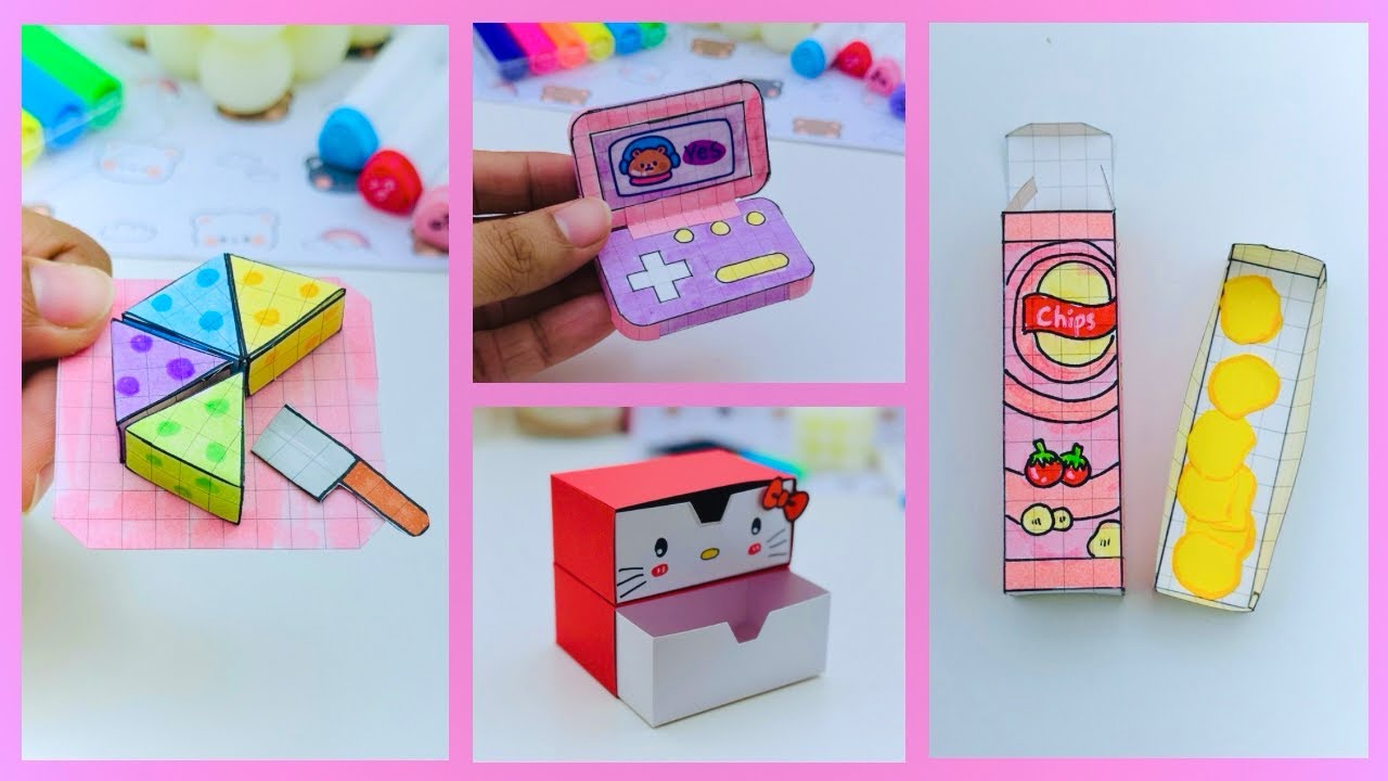 DIY Miniature Crafts Idea / Paper Craft Ideas / Easy Craft Ideas ...