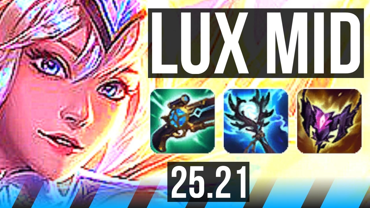 LUX vs MORGANA (MID) | 12/0/14, Legendary | EUW Grandmaster | 25.21 ...