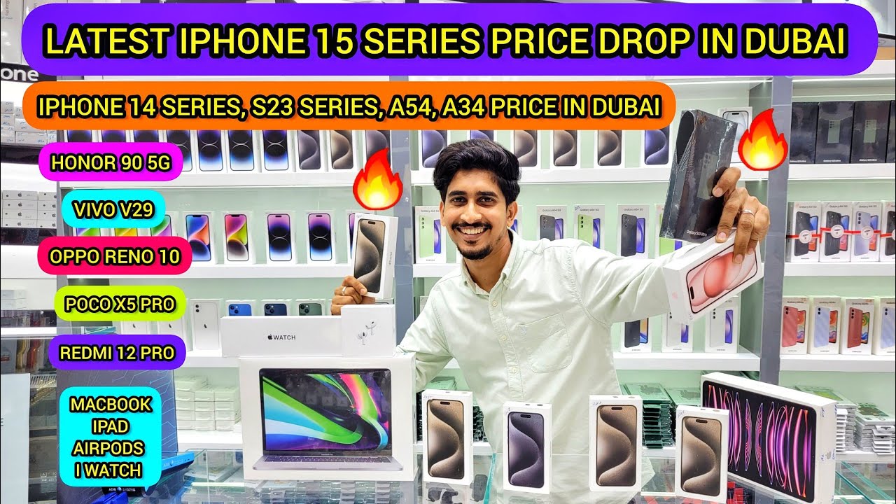LATEST IPHONE 15 PRICE DROP IN DUBAI, S23 ULTRA PRICE IN DUBAI, IPHONE ...