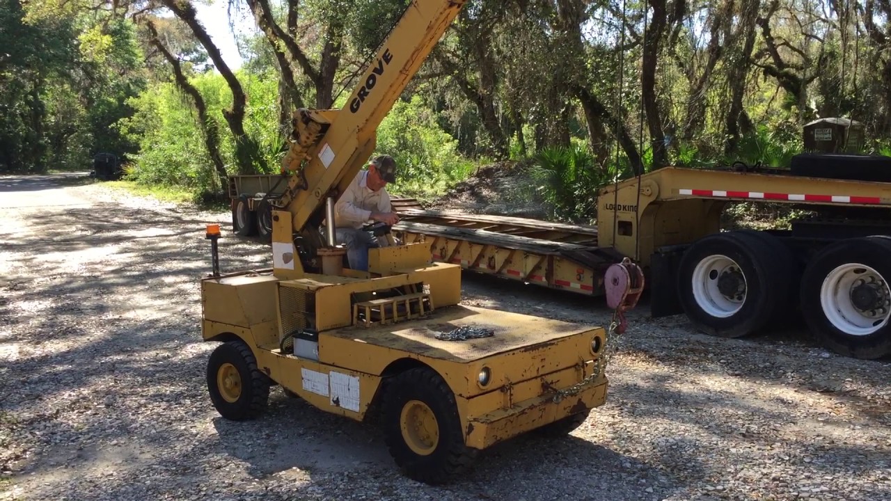 Grove crane - YouTube