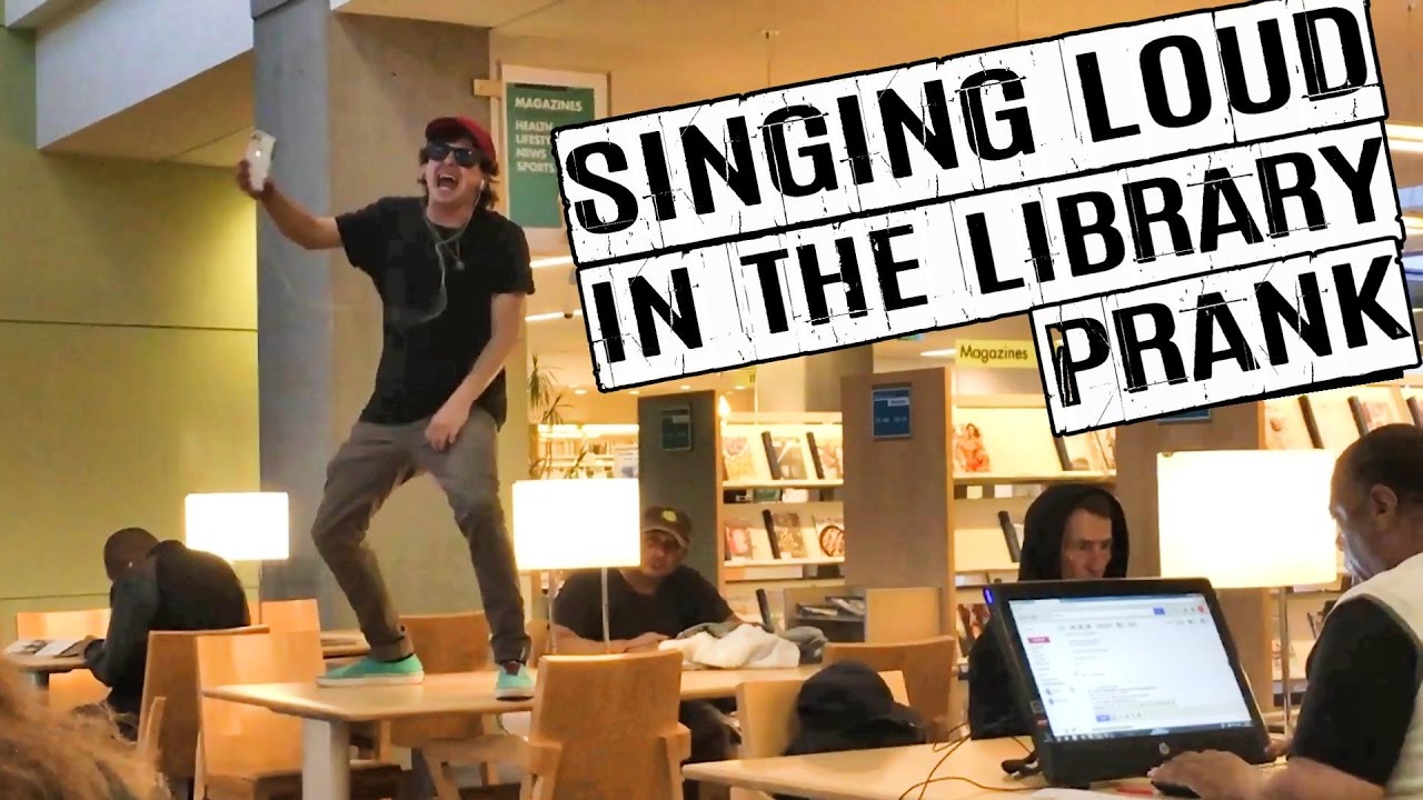 SINGING LOUD IN THE LIBRARY - YouTube