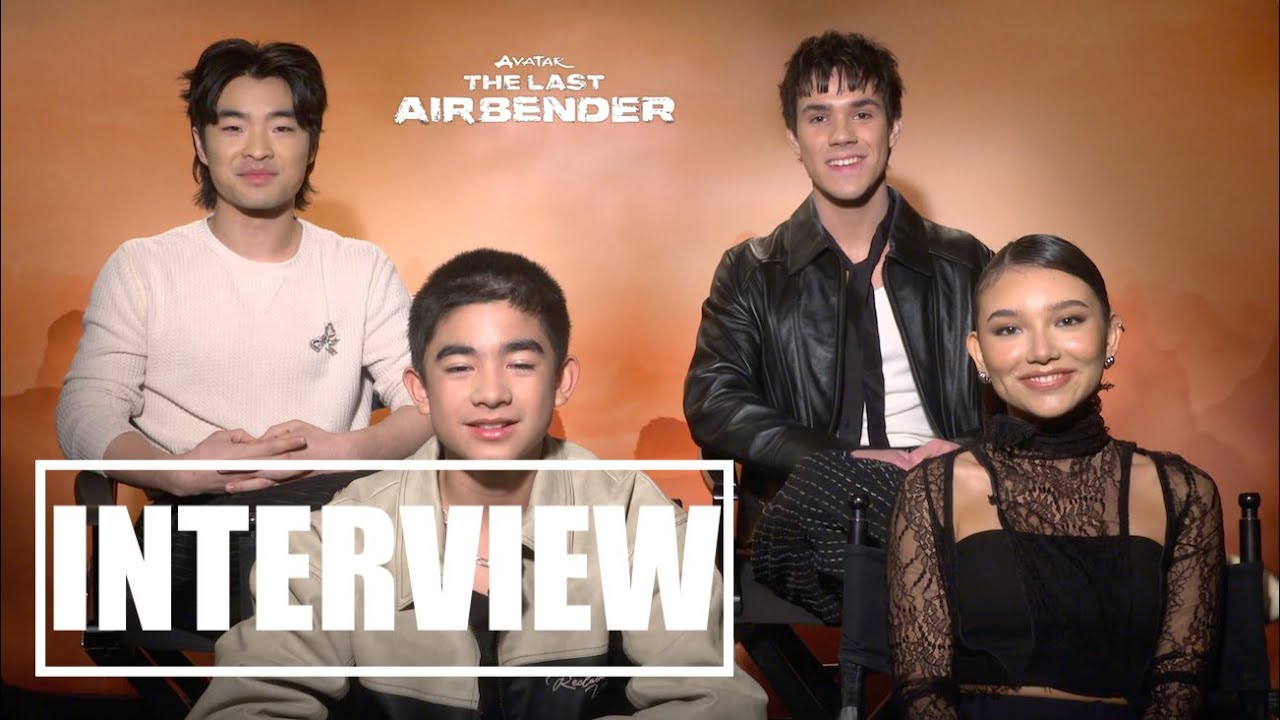 AVATAR: THE LAST AIRBENDER Cast Interviews - Dallas Liu, Gordon Cormier ...