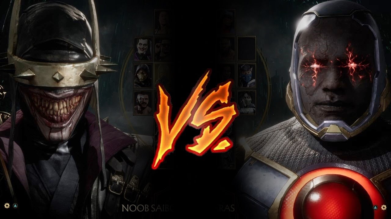 Mortal Kombat 11 - Batman Who Laughs Vs. Darkseid (VERY HARD) - YouTube