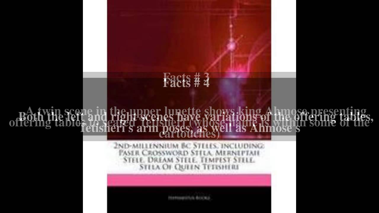 Stela of Queen Tetisheri Top # 9 Facts - YouTube