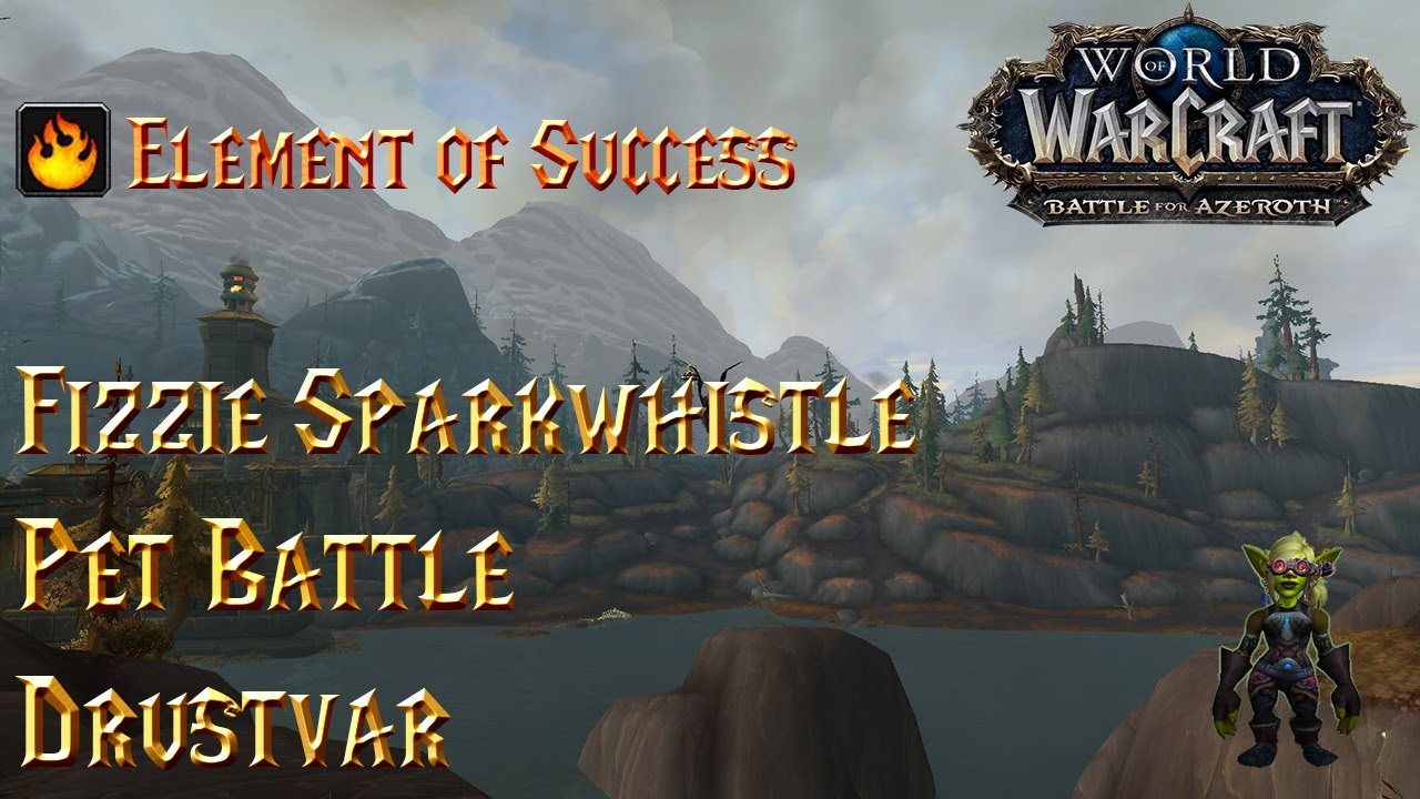 Fizzie Sparkwhistle - Rogue Azerite - Element of Success - WoW BFA ...