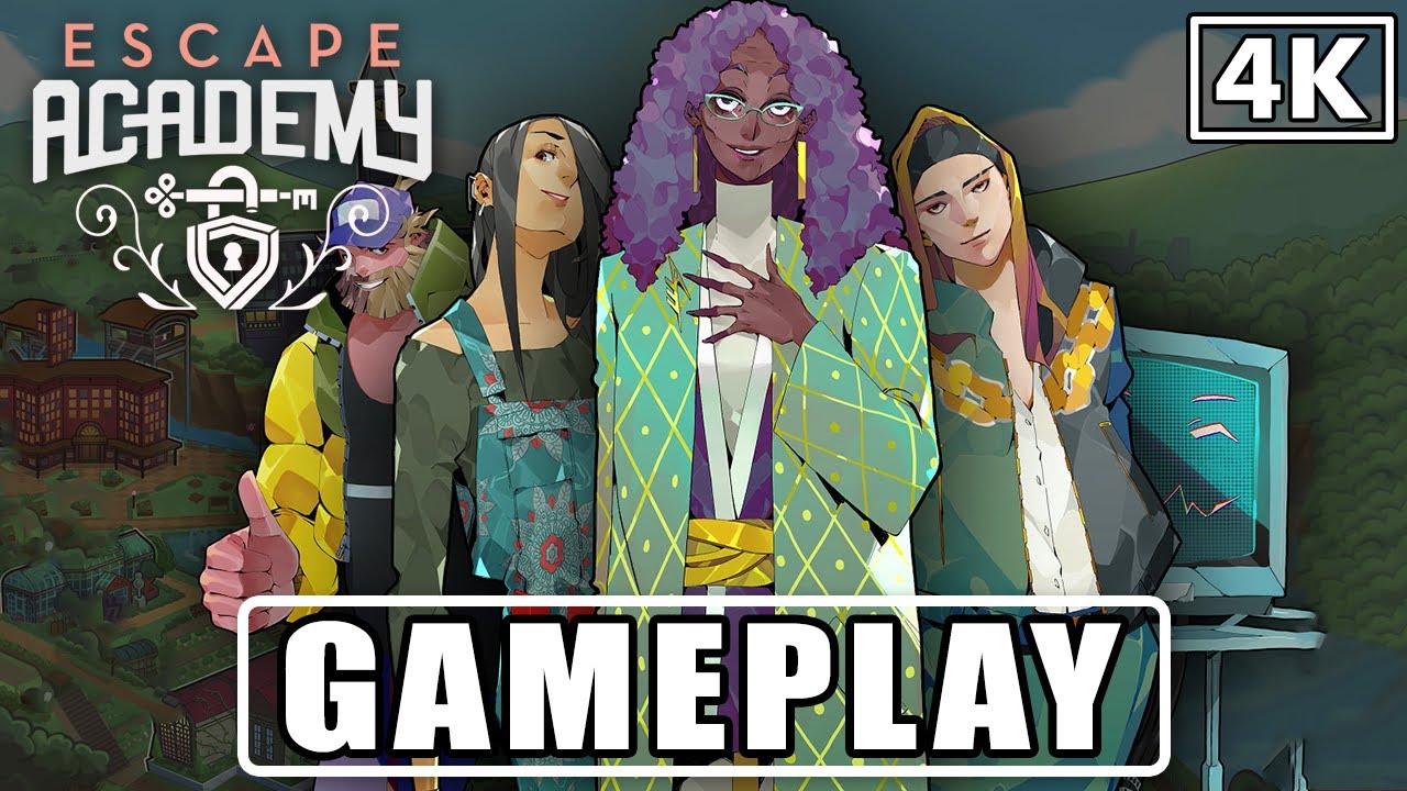 ESCAPE ACADEMY Gameplay (PC 4K 60FPS) - No Commentary - YouTube