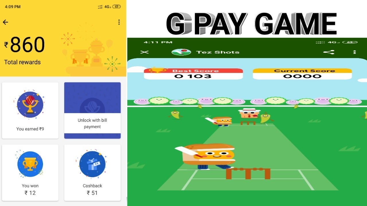 GOOGLE PAY GAME EARN SCRATCH CARD - YouTube